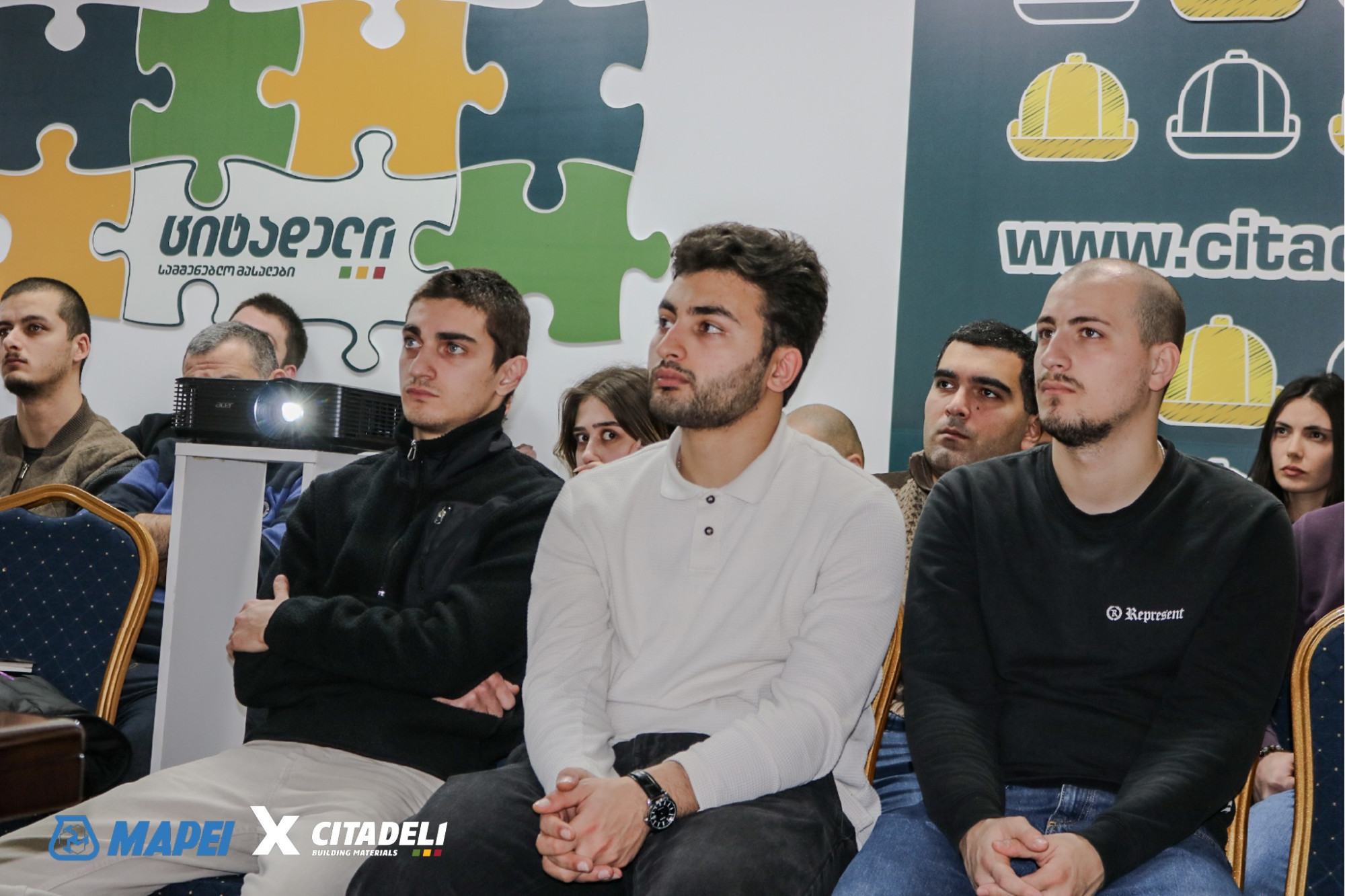 Training on Mapei injection materials at Citadeli