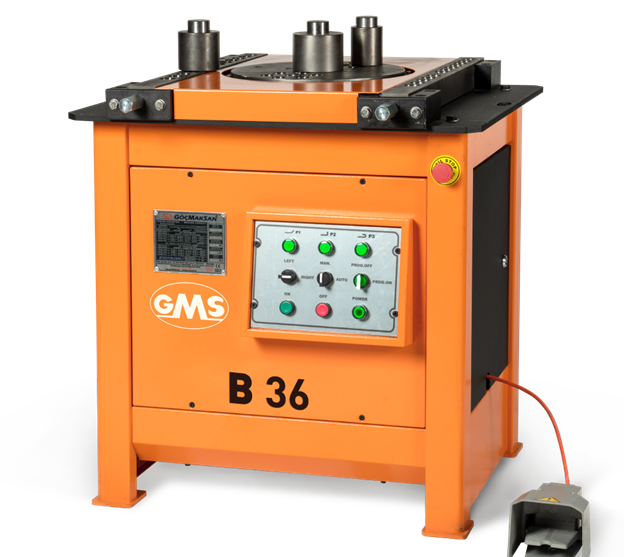 36mm Rebar Mechanical Rebar Bending Machine B36