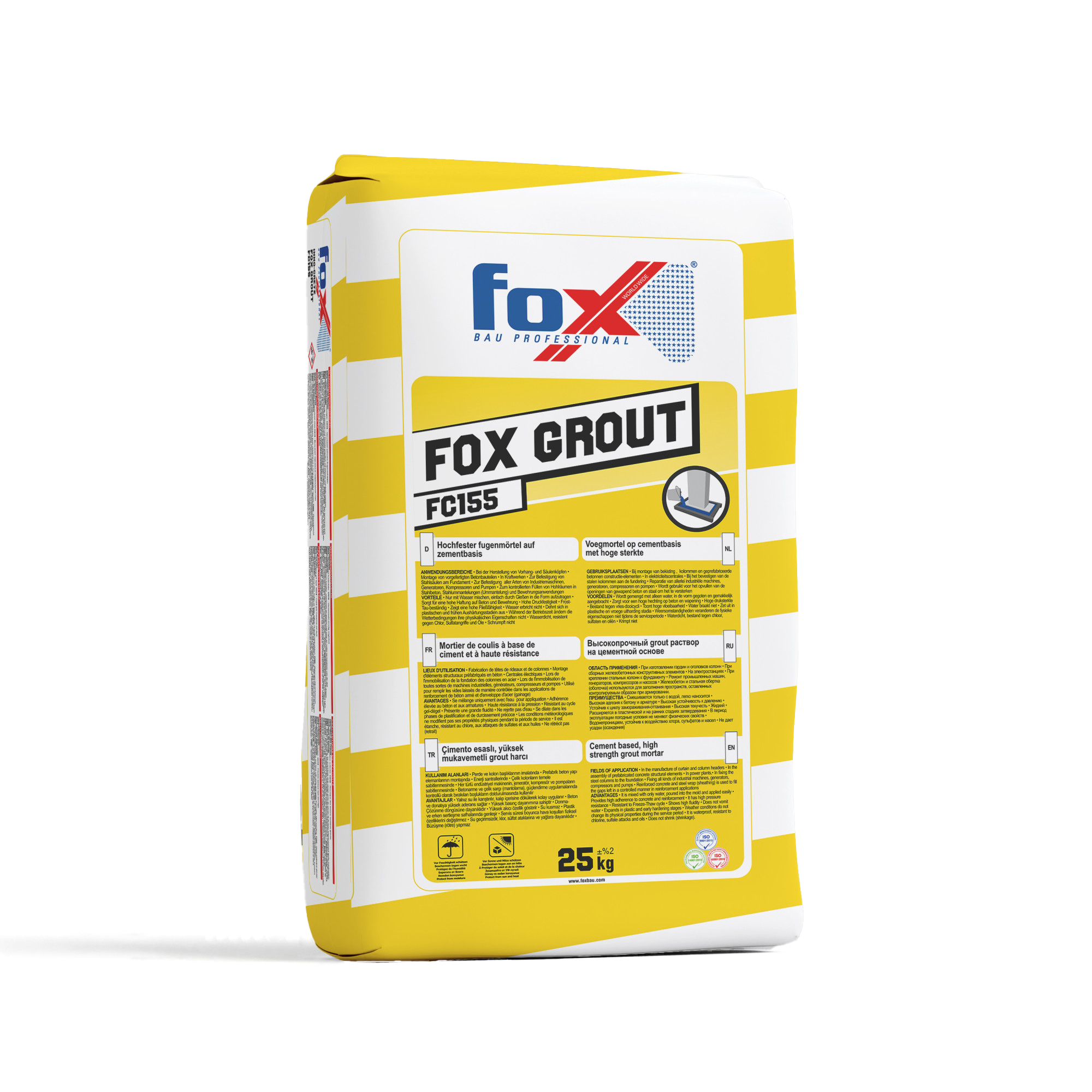 FOX GROUT FC155 (R4) 25kg
