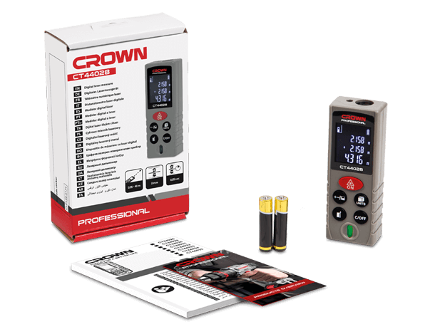 Laser Distance Meter CROWN CT44028- 40m