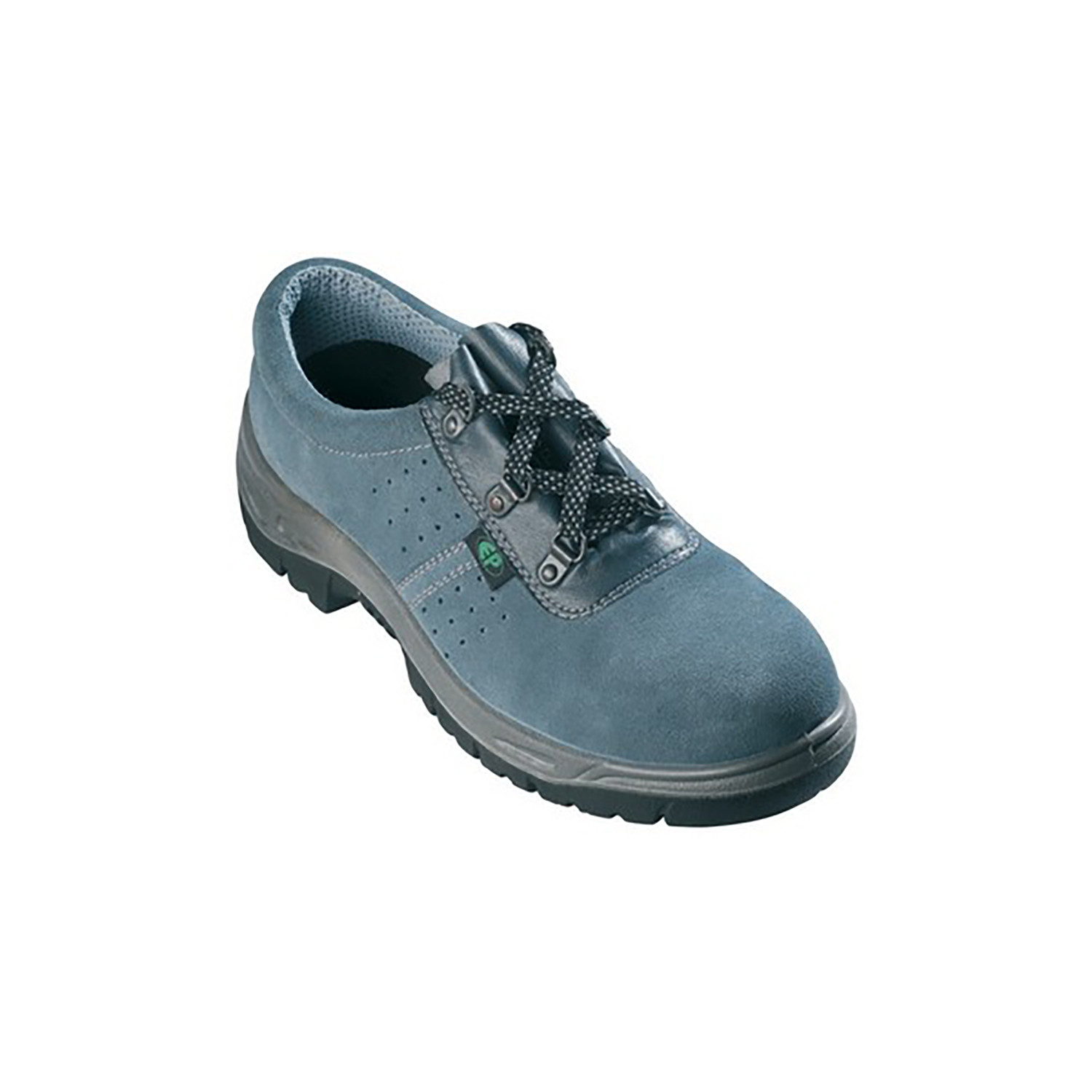9SUN Safety Shoes Blue Suede